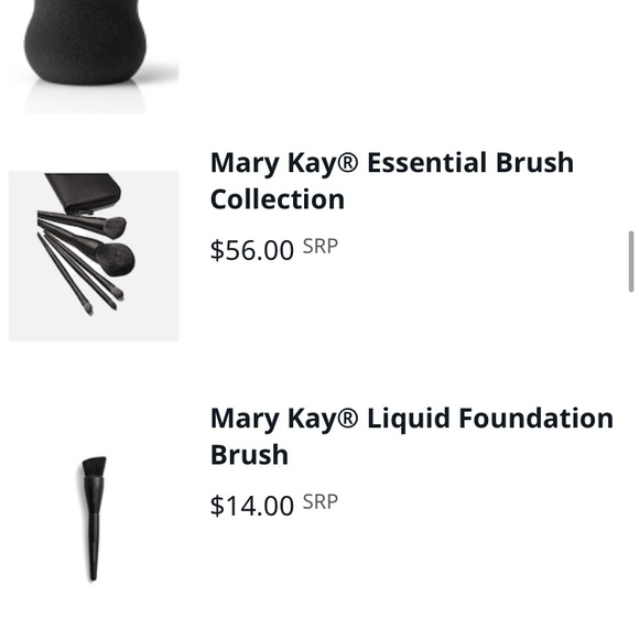 Mary Kay | Makeup | New Mary Kay Essential Brush Collection With Holder ...